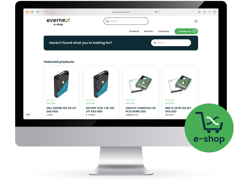 Spare as a Service | Evernex Storage Hardware Spare Parts